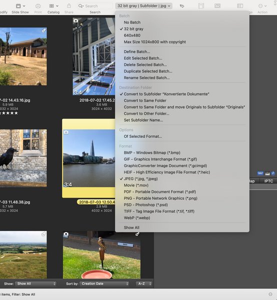 Lemke Software: Batch conversion with additional functions
