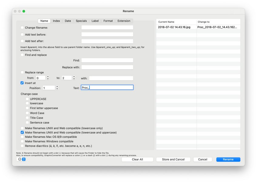 Lemke Software: Batch conversion with additional functions