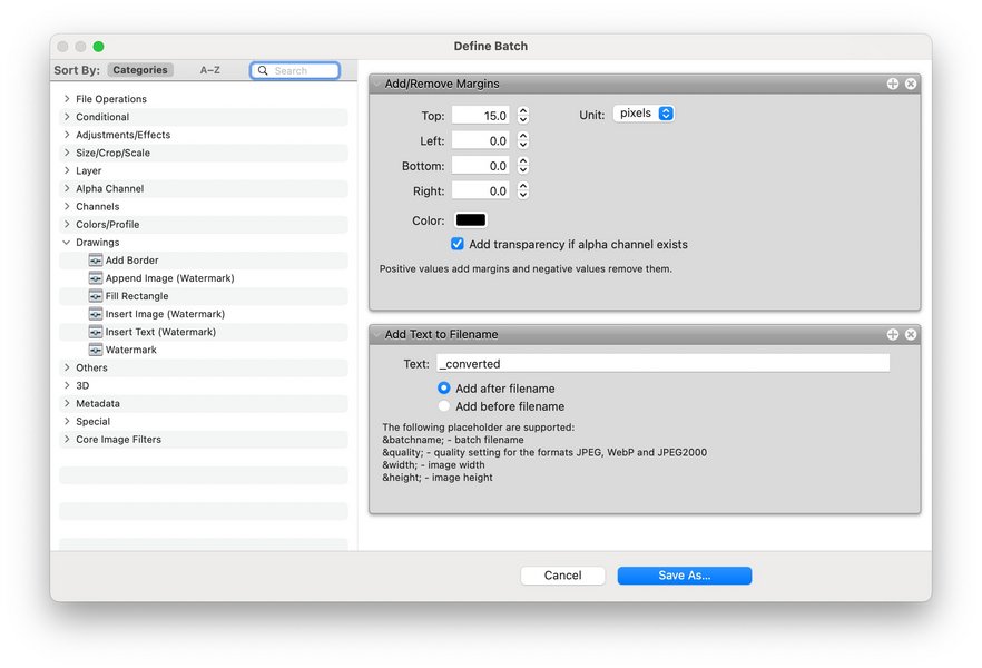 Lemke Software: Batch conversion with additional functions